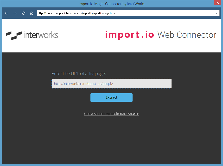 Extract Web Data Directly to Tableau with Our import.io Web Connector - InterWorks